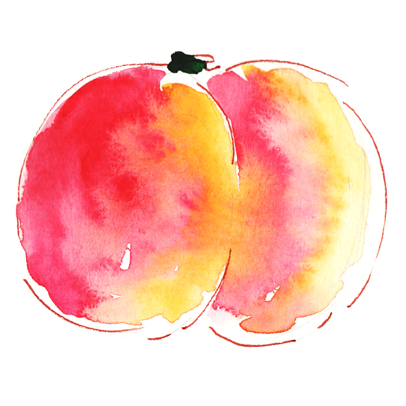Étiquettes pour confiture de nectarines | Dans Mon Bocal